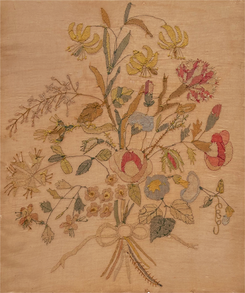 Flower Bouquet Pattern Darning Sampler | Samplings